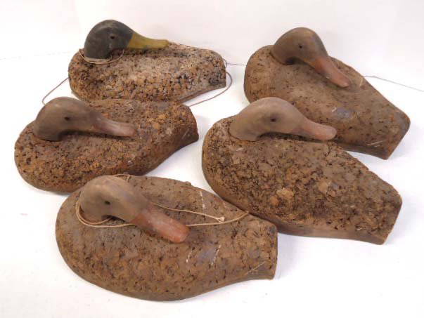 5 Cork Decoys