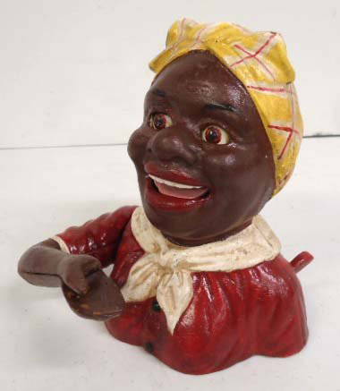 Cast Iron Mammy Bank Modern