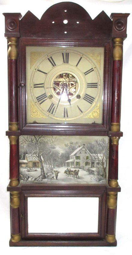 Birge Mallory Co. Triple Decker Clock Price Guide