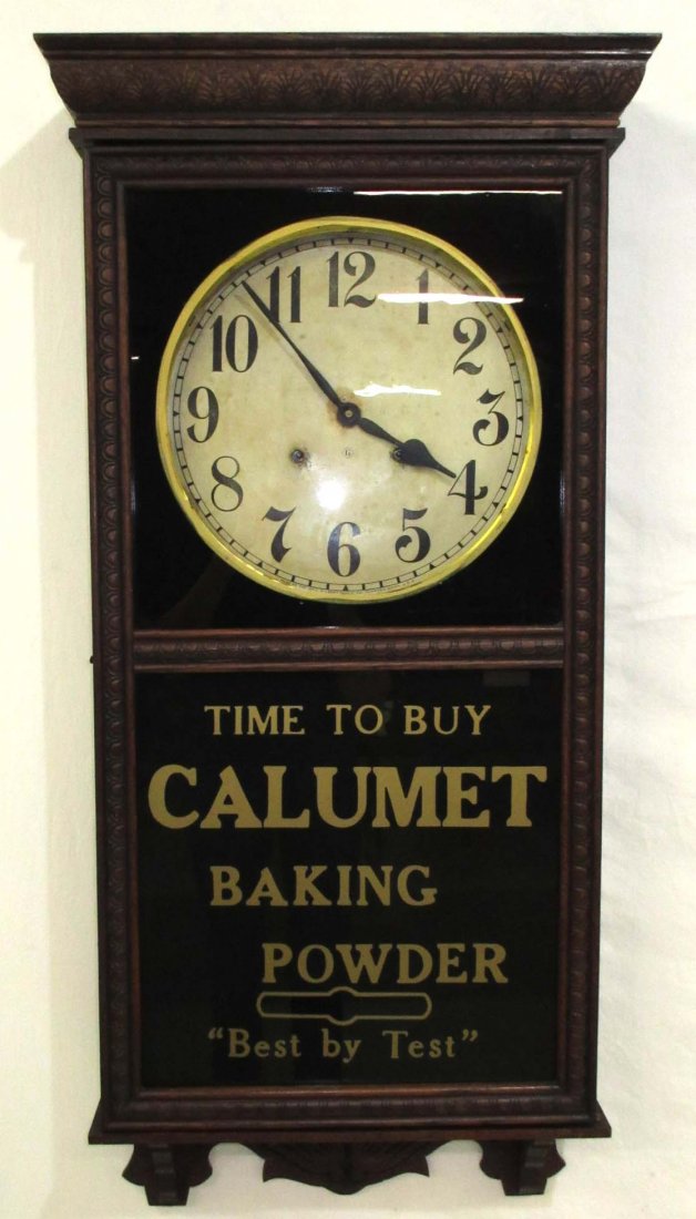 Calumet Baking Powder Clock - Apr 01, 2016 | Showtime Auction Services ...
