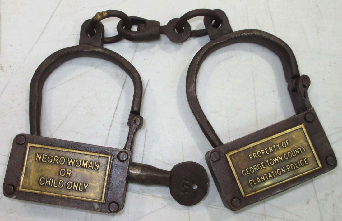 Modern Plantation Police Shackles