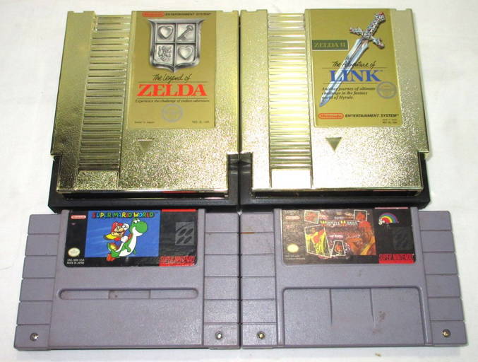 Nintendo Gold Zelda I & Ii
