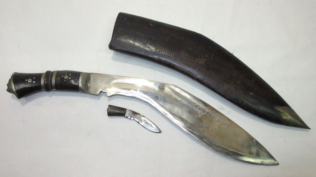 Curved India Fighting Knife
