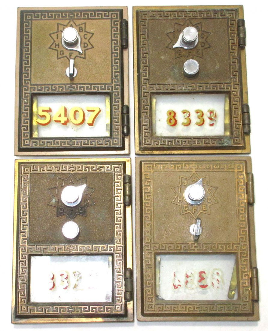 4 Post Office Box Doors