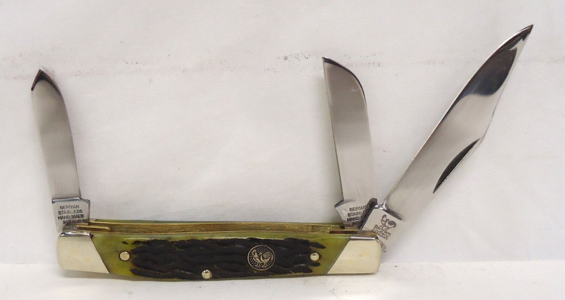 Hen & Rooster 3 Blade Pocket Knife