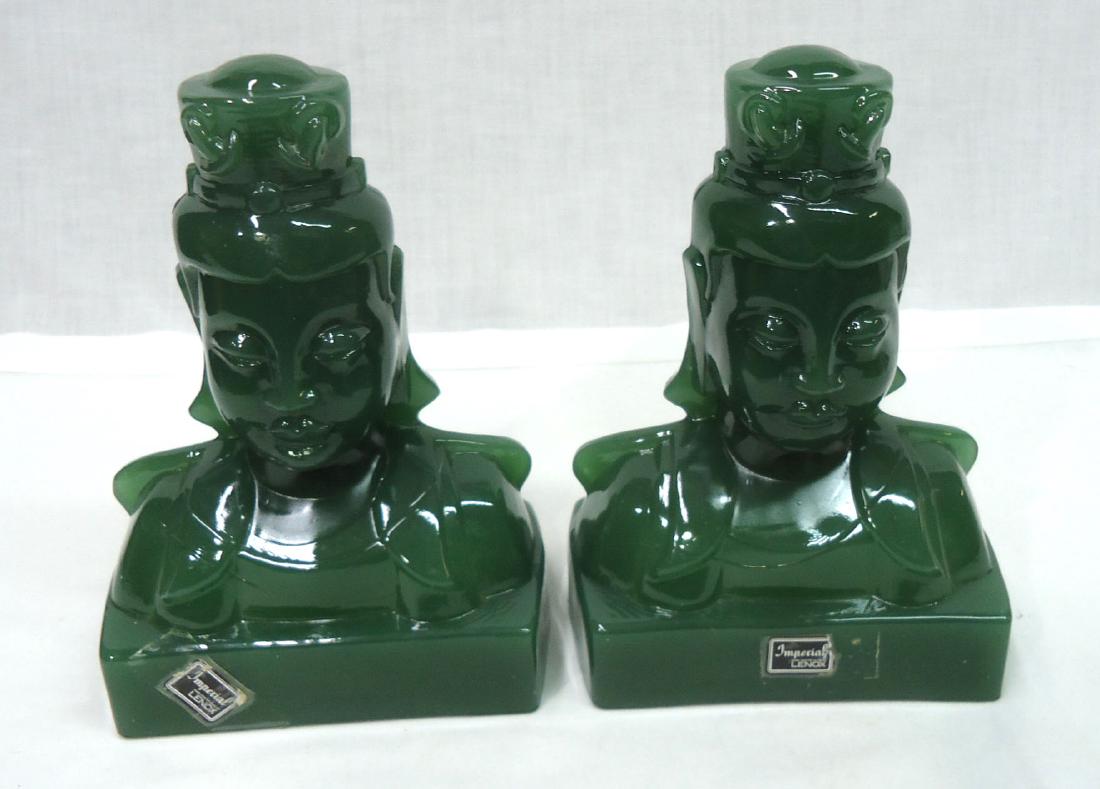 Lenox Imperial Jade Oriental Bookends