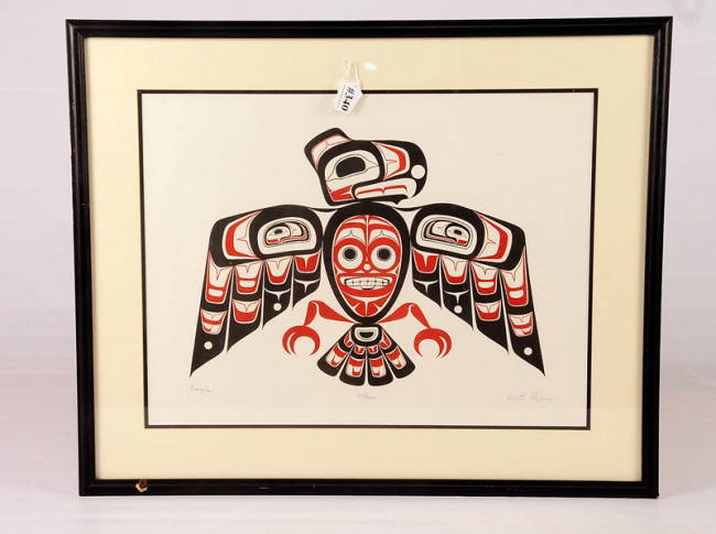 Folk Art Eagle By Bert Ryan 377 Of 500