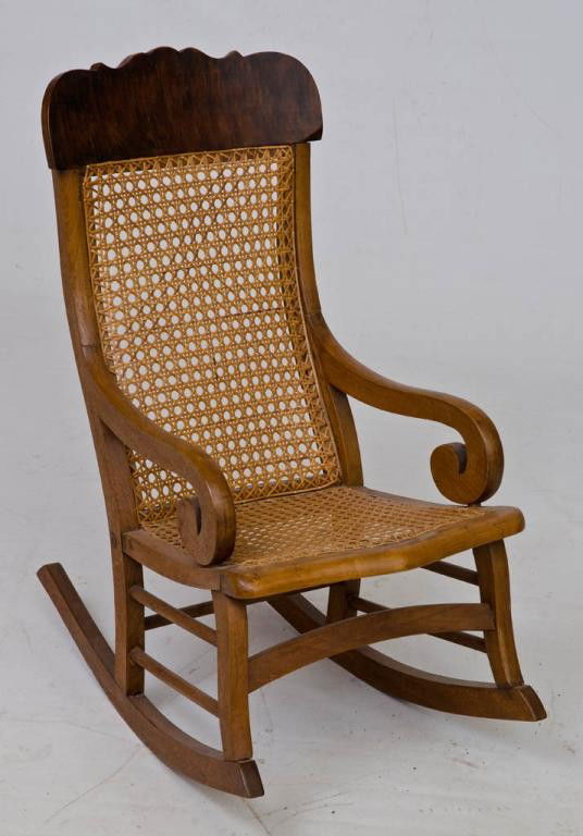 24: Child's Lincoln Rocker with Fully caned Seat