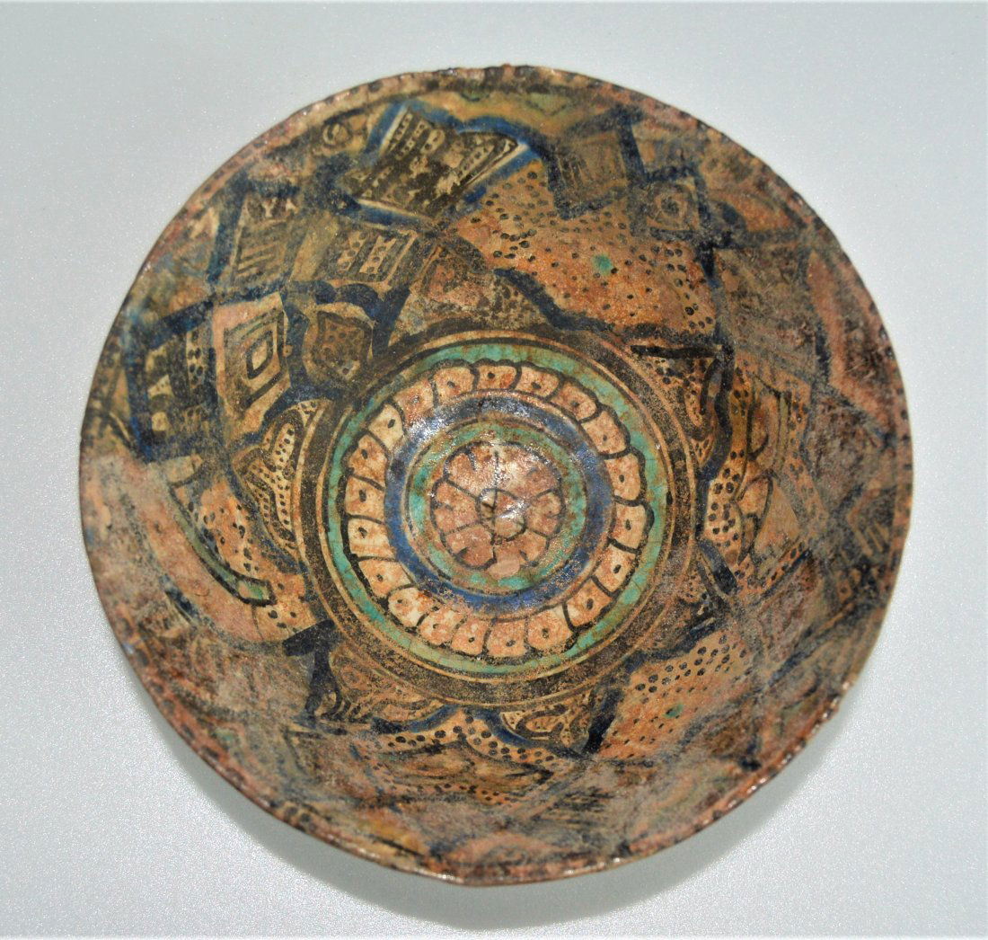 RARE LARGE ISLAMIC TIMURID BLUE & WHITE POTTERY BOWL - Jul 08, 2019 ...