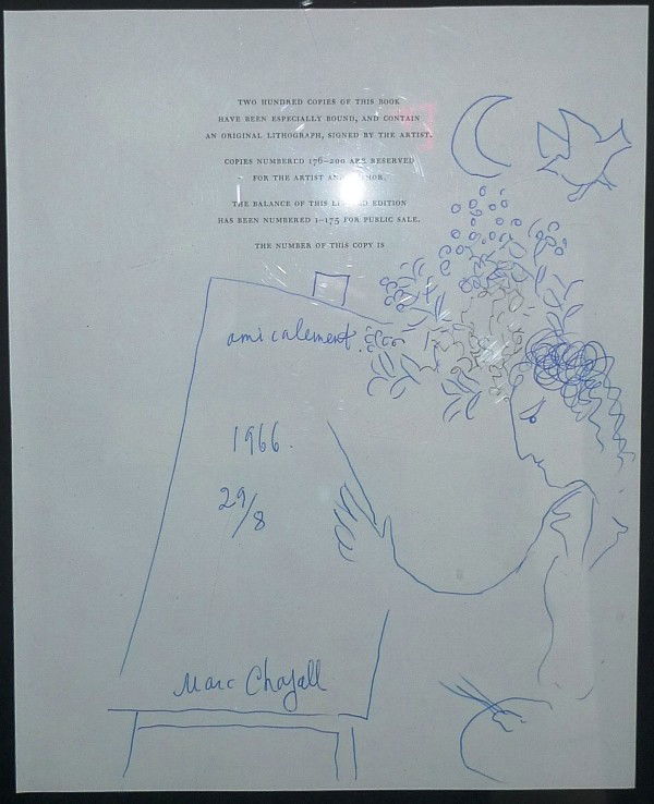 Marc Chagall "self Portrait With Crescent Moon"