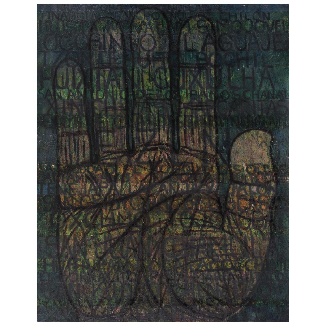 Mario Rangel Faz, Untitled, Unsigned, Oil On Canvas,