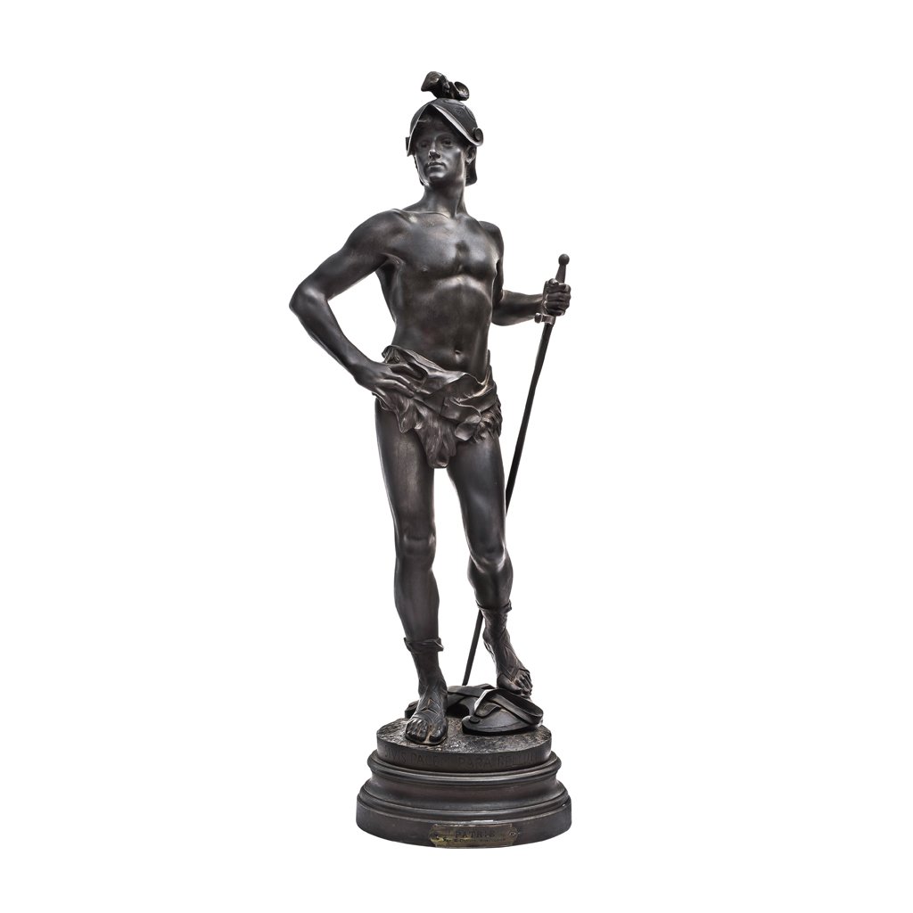 EDOUARD DROUOT (FRANCE, 1859-1945) PATRIE.Bronze cast,