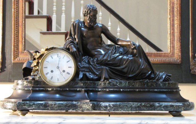 Monumental Bronze Tiffany & Co. Clock