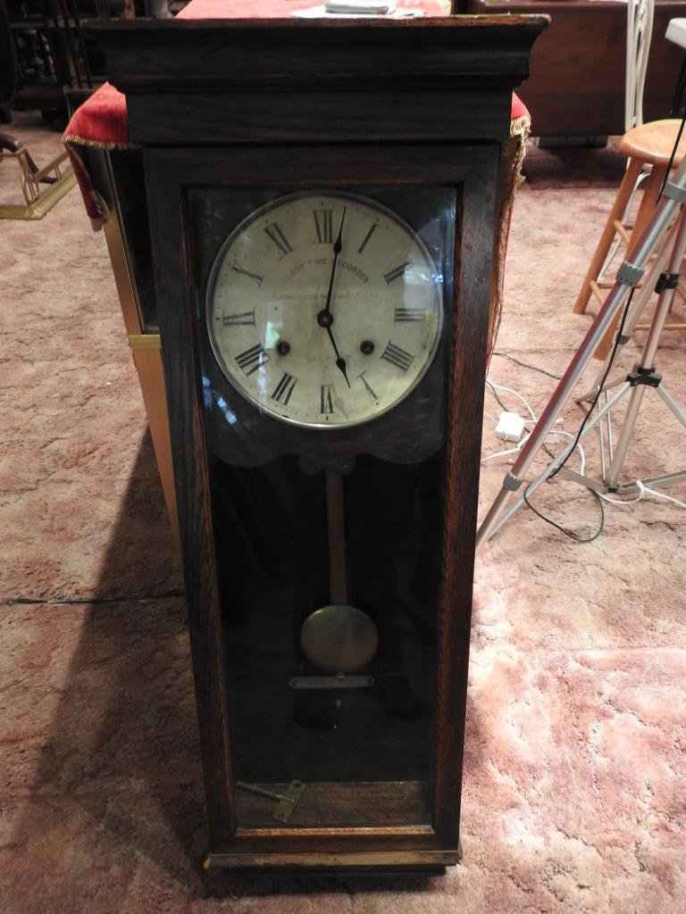 Bundy Time Recorder Wall Clock