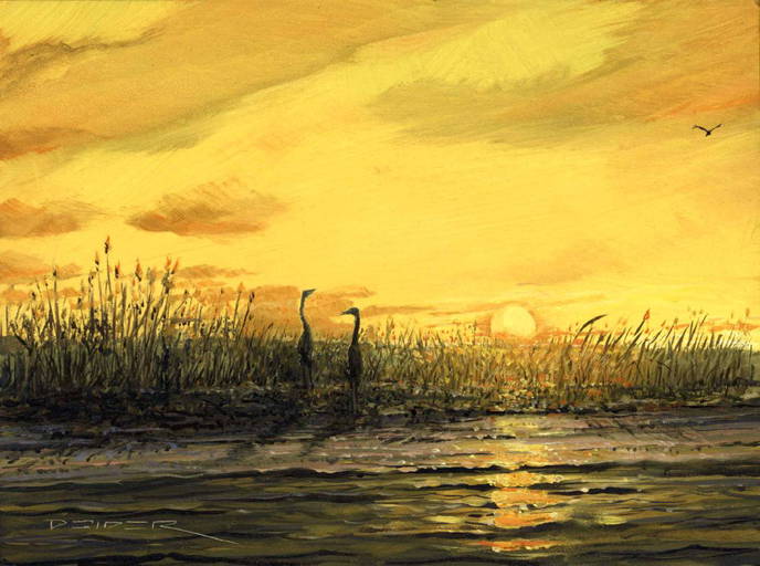 "The Shallows Light", Doug Zider - May 18, 2018 | Salmagundi Club in NY