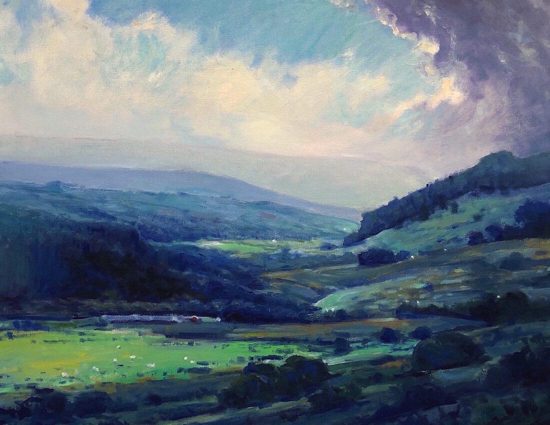 Richard Rosenblatt The Verdant Scottish Highlands