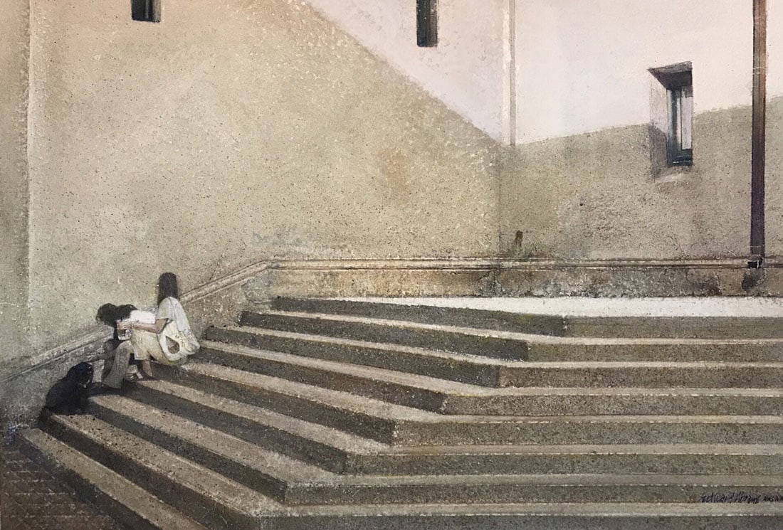 Edward Abrams : Steps Of The Museum Auction