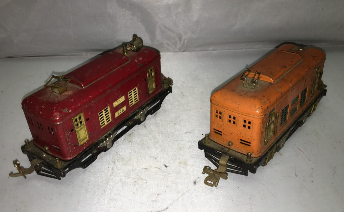 Lionel Prewar 248 O Gauge Electric Locomotives Plus