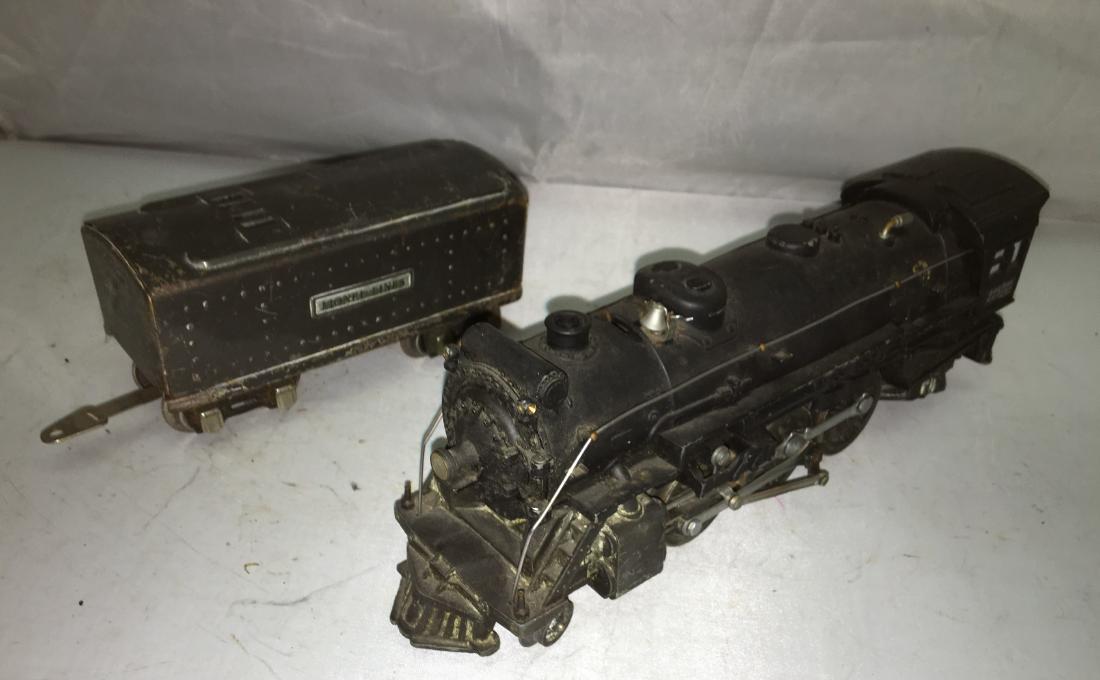Lionel :prewar 225 O Gauge Steam Engine And Tender