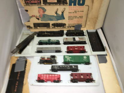 Marx Ho Train Set In Original Box