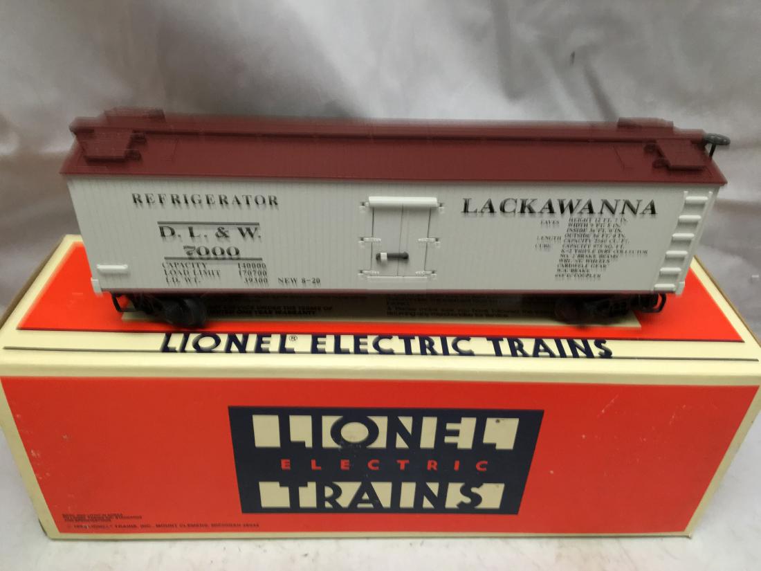 Lionel 51301 O Gauge Lackawanna Reefer Car