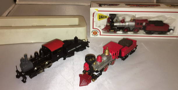 Three Jupiter Ho Scale Steam Engines And Tenders