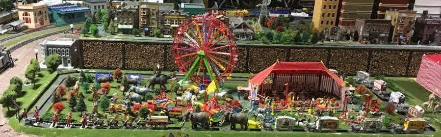 Circus Amusement Park O Gauge Layout