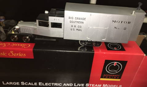 Accucraft Rg 2 G Scale Galloping Goose Rail Car