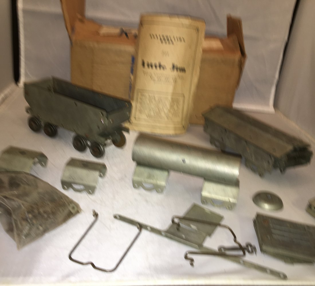 Vintage Little Jim O Gauge Train Construction Kit