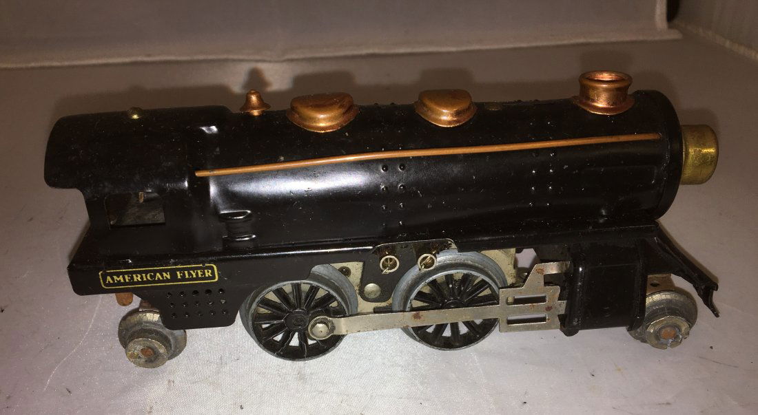 American Flyer Prewar O Gauge 2-4-2 Steam Engine