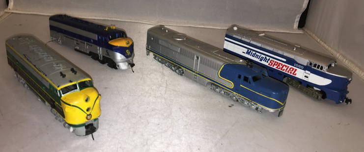 Seven Ho Diesel Engines.