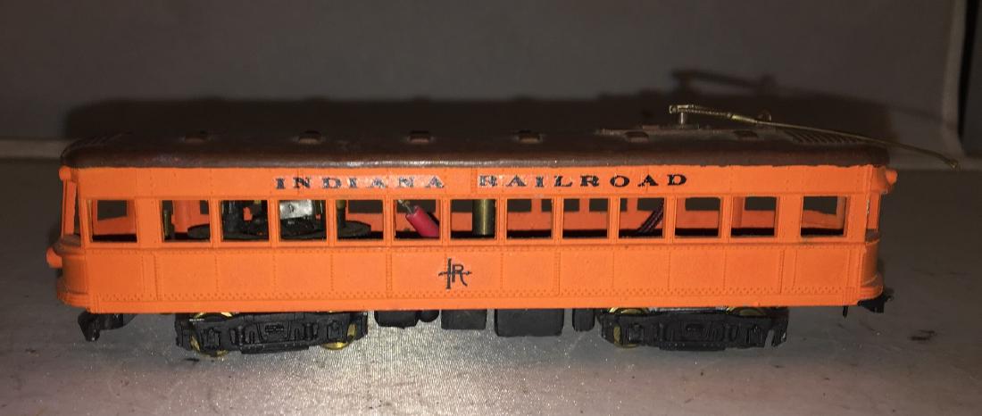 Indiana Railroad Ho Scale Interurban Rail Car