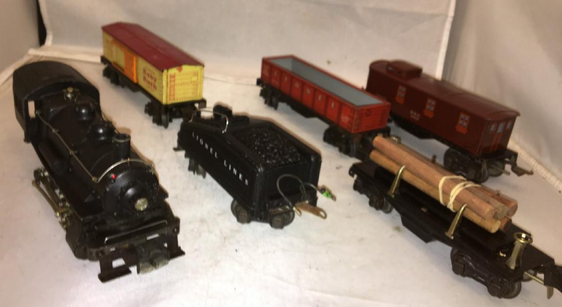 Lionel Prewar O Gauge Steam Freight Set