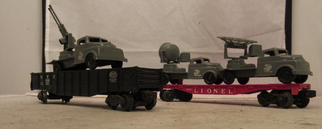 Lionel Postwar O Gauge Military Freights