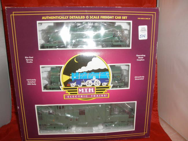 Mth Premier Union Pacific O Gauge Weed Sprayer Set