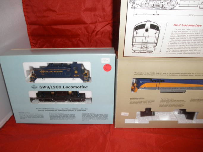 Two Proto Ho Scale Diesels