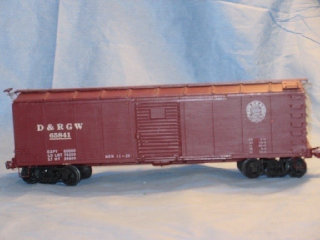 Rio Grande O Scale Box Car Auction