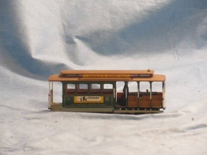 Powell And Mason Ho Scale Cable Car