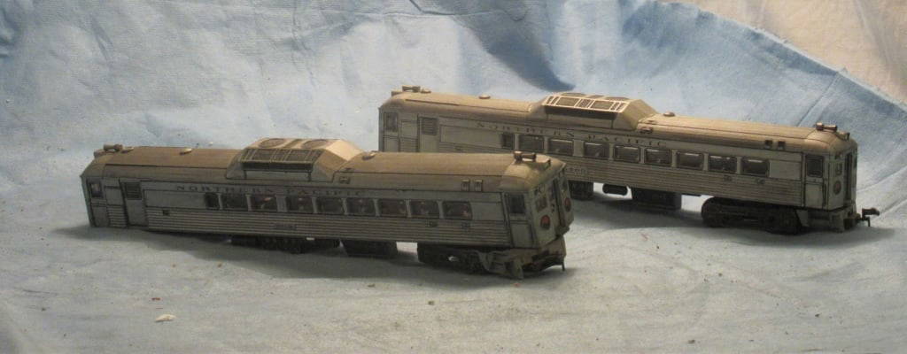 Att Np Ho Scale Rdc Rail Car Set Auction