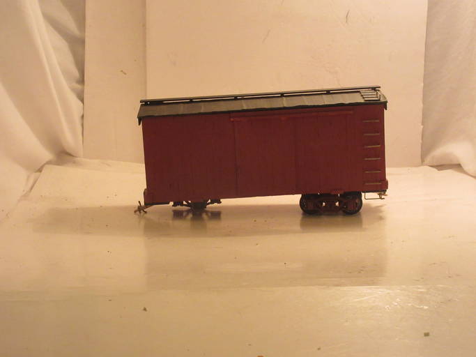 Wood G Scale Box Car