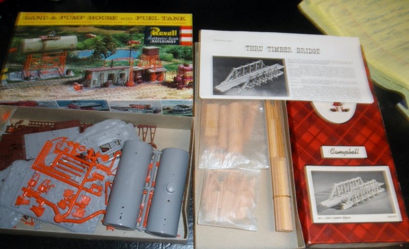 CAMPBELL HO SCALE TIMBER BRIDGE KIT PLUS OB - Jan 18, 2014 | Railroad ...