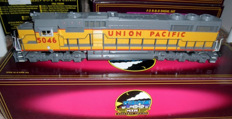 Mth 20 2581 1 Union Pacific O Gauge Sd50 Diesel Engine