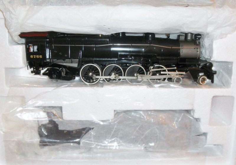 WEAVER BRASS PRR O GAUGE M1A MOUNTAIN STEAM ENGINE OB