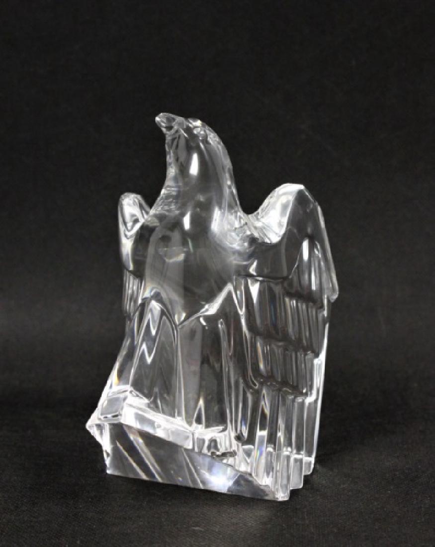 Vintage Steuben Crystal American Eagle Sculpture