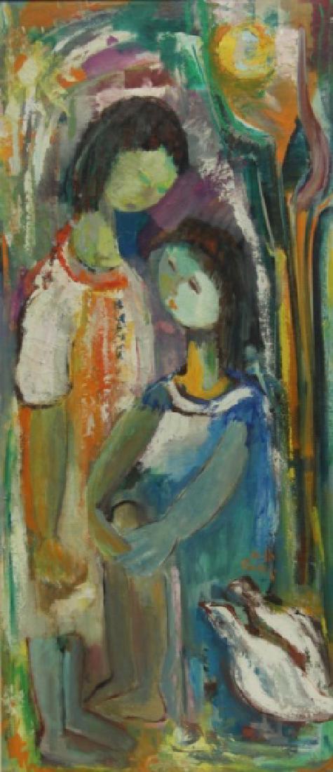 Winter Pin-Up Calendar Girl by Bill Randall