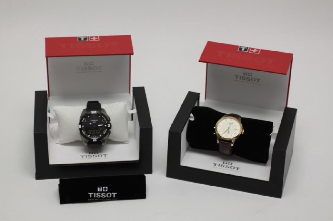(2) Tissot Swiss Automatic Men's Watches In Boxes