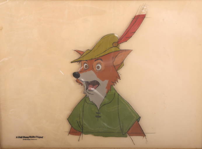 Walt Disney Studios Robin Hood Celluloid: Robin (#0004) on Nov 12, 2022 ...