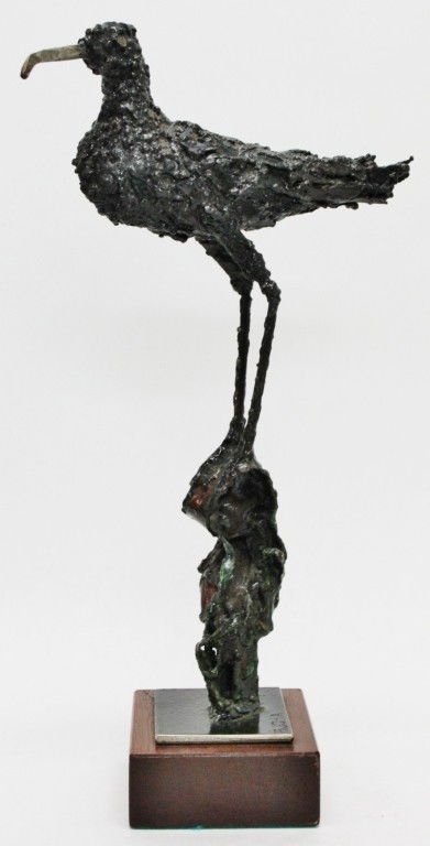 24: Mike Bucha Signed Bronze Bird Sculpture - Oct 16, 2011 | Neely ...