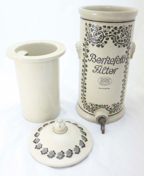 Berkefeld Porcelain Water Filter : Lot 109
