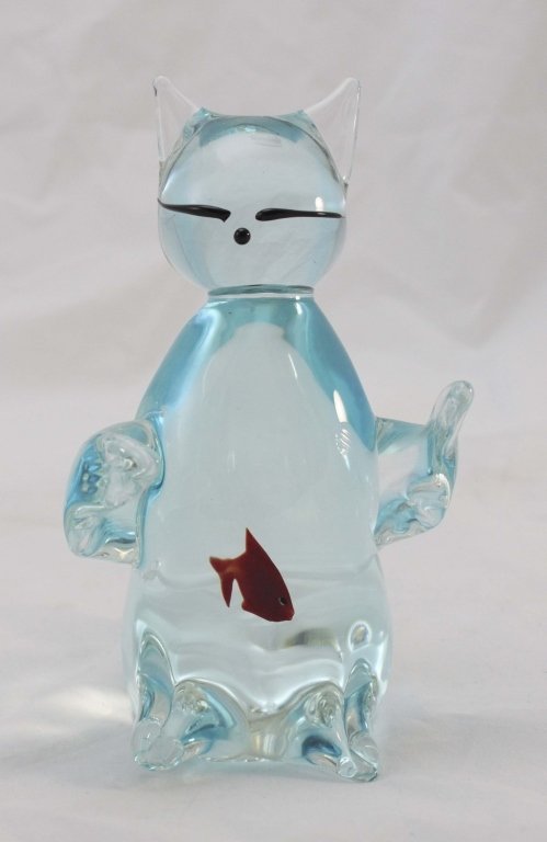 (2) Murano Aquarium Blocks & Sabino Art Glass Cat - Jun 23, 2013 ...